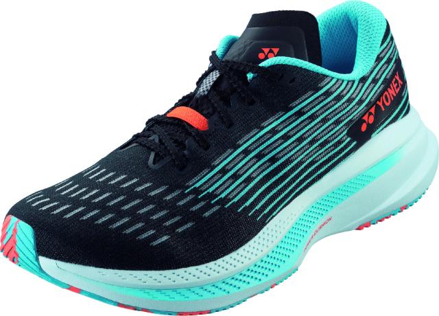 YONEX （ヨネックス） 陸上・ランニング シューズ カーボンクルーズ SR メン 【ブラック/オーシャンブルー】 SHRSR1M 691 シューズ シューズ メンズ 男性用 ブラック 黒 青 24FW {SK}