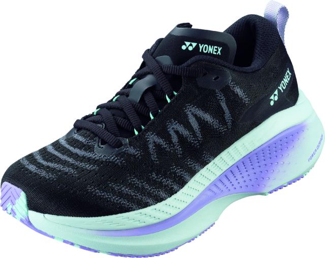 YONEX （ヨネックス） 陸上・ランニング シューズ カーボンクルーズ XR ウィメン 【ブラック/パープル】 SHRXR1L 537 シューズ Ｗ シューズ レディース 女性用 ブラック 黒 紫 24FW {SK}