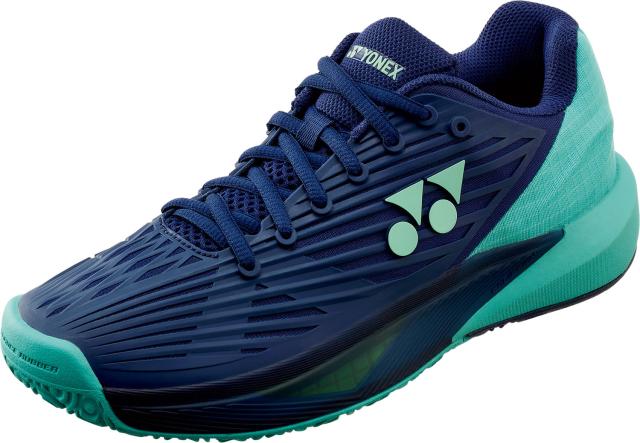 YONEX （ヨネックス） テニス シューズ パワークッション エクリプション 5 ウィメン GC 【ダークネイビー】 SHTE5LGC 554 クレー・オムニコートレディ・ シューズ レディース 女性用 ネイビー 紺 24FW {SK}