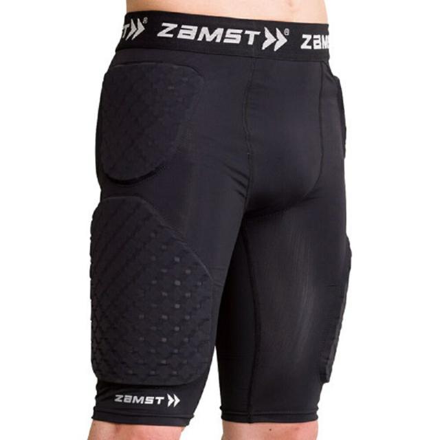ZAMST （ザムスト） ヘルスケア サポーター BRAVE-PAD SHORTS （ブレイブパッドショーツ） LLサイズ 【ブラック】 388904 身体サポーター パッド付ショーツ ユニセックス 男性用・女性用 クロ 黒 2025通年 {SK}