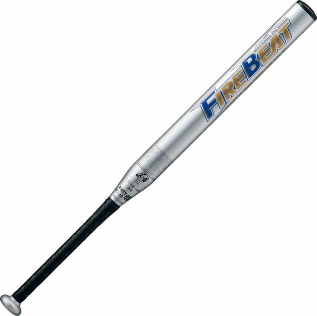 ZETT （ゼット） 野球 ソフトボール バット ソフト2号金属製バット FIREBEAT メンズ・レディース 男性用・女性用 【シルバー】 銀 BAT52428-1300  {SK}