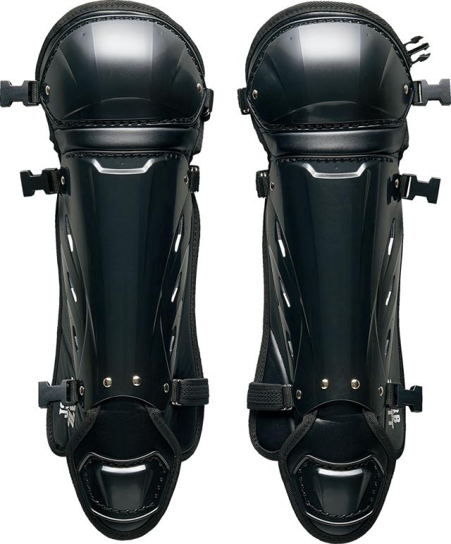 ZETT （ゼット） 野球 ソフトボール マスク・プロテクター・キャッチャーズギア 少年軟式用 キャッチャー レガーツ ジュニア・キッズ 子供用 【ブラック】 黒 BLL7430-1900  {SK}