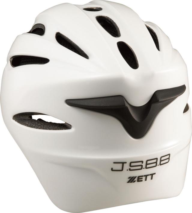 ZETT（ゼット） 野球 軟式用 ヘルメット 捕手用 キャッチャー用 ヘルメット 【ホワイト】 BHL40R 1100 13SS {SK}