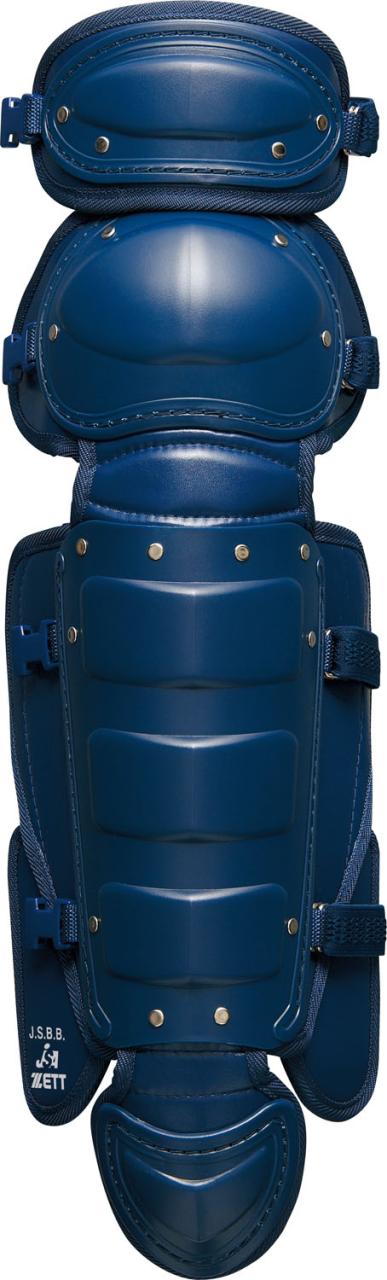 ZETT （ゼット） 野球＆ソフトボール マスク・プロテクター 軟式・ゴムソフト用レガーツ 【ネイビー】 BLL4233 2900 軟式レガーツ 紺 25SS {NP}