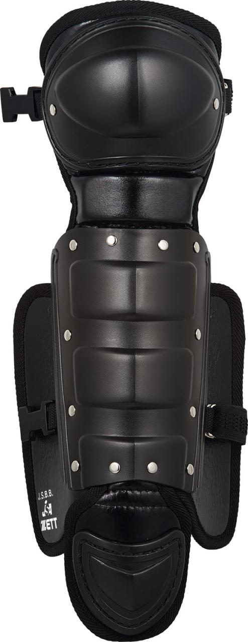 ZETT （ゼット） 野球＆ソフトボール マスク・プロテクター 少年軟式・少年ゴムソフト用レガーツ 【ブラック】 BLL8222 1900 ＪＲレガーツ 黒 25SS {NP}