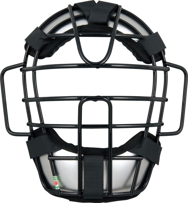 ZETT （ゼット） 野球＆ソフトボール マスク・プロテクター 軟式・ゴムソフト用マスク 【ブラック×シルバー】 BLM4153 1913 軟式マスク 黒　銀 25SS {NP}