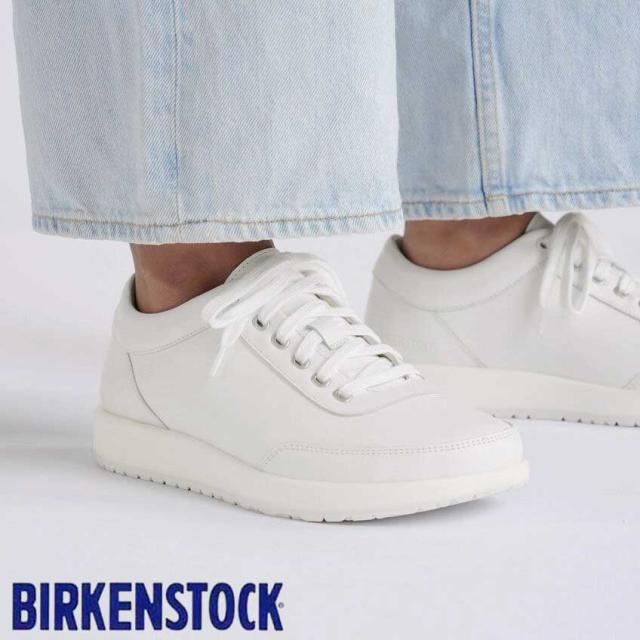 ビルケンシュトック BIRKENSTOCK Honnef 365（ホンネフ 365） レディース（幅狭） 1029684（ホワイト） ナチュラルレザー スニーカー コンフォート フラットシューズ「靴」