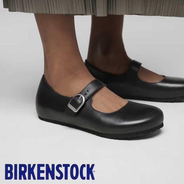 ビルケンシュトック BIRKENSTOCK Santa Clarita（サンタクラリタ） レディース（幅狭） 1030709（レザー／ブラック） コンフォート フラットシューズ「靴」