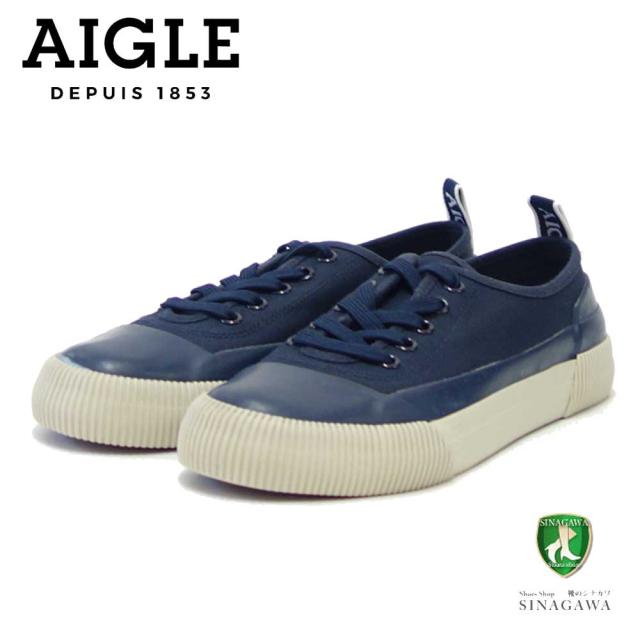 【SALE】 エーグル AIGLE ZOFT300 005 マリン（メンズ） ラバー ロー スニーカー  レインシューズ ラバーソール 「靴」