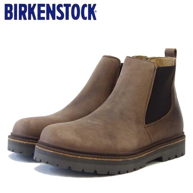 【SALE】 ビルケンシュトック BIRKENSTOCK STALON（スタロン）レディース  1017322（ヌバックレザー／モカ）  チェルシーブーツ アンクルブーツ 「靴」