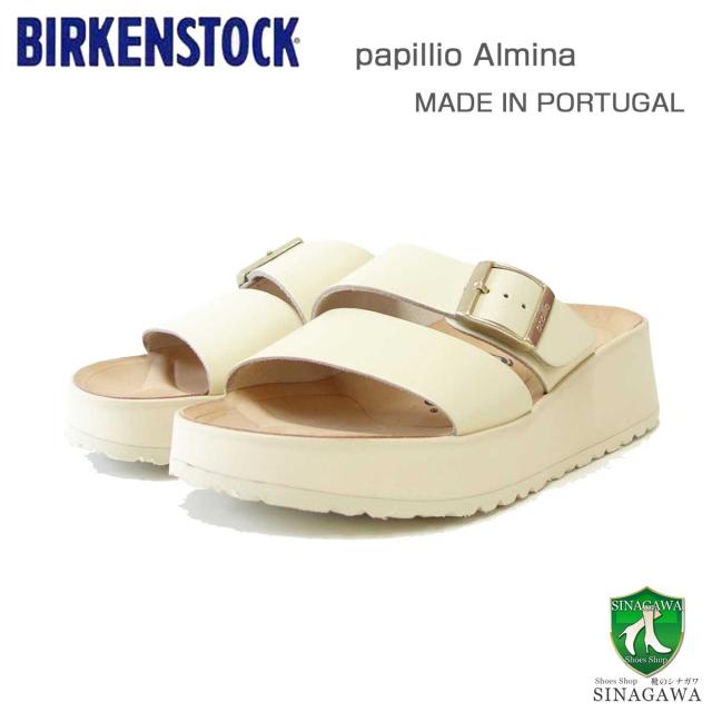 papillio by BIRKENSTOCK ビルケンシュトック Almina（アルミナ）エクリュ 1026906（ナロー 幅狭） 厚底 ドイツ生まれの快適サンダル 「靴」