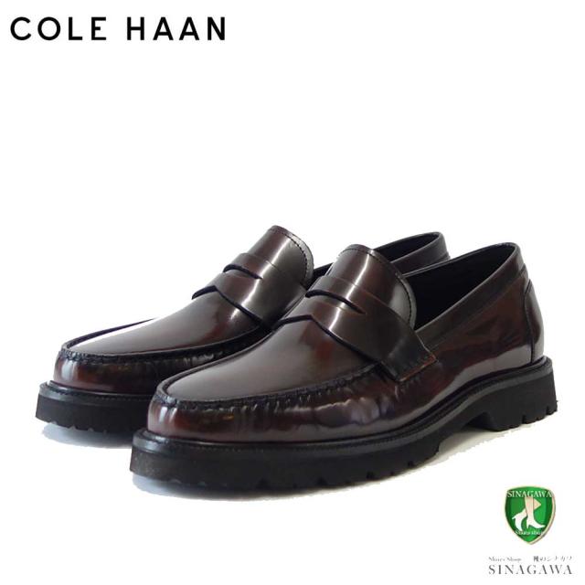 【SALE】 コールハーン COLE HAAN アメリカンクラシックス ペニーローファー （ディープバーガンディ / ブラック） C36537 （メンズ） 天然皮革 スリッポン ビジネスシューズ カジュアルシューズ 「靴」