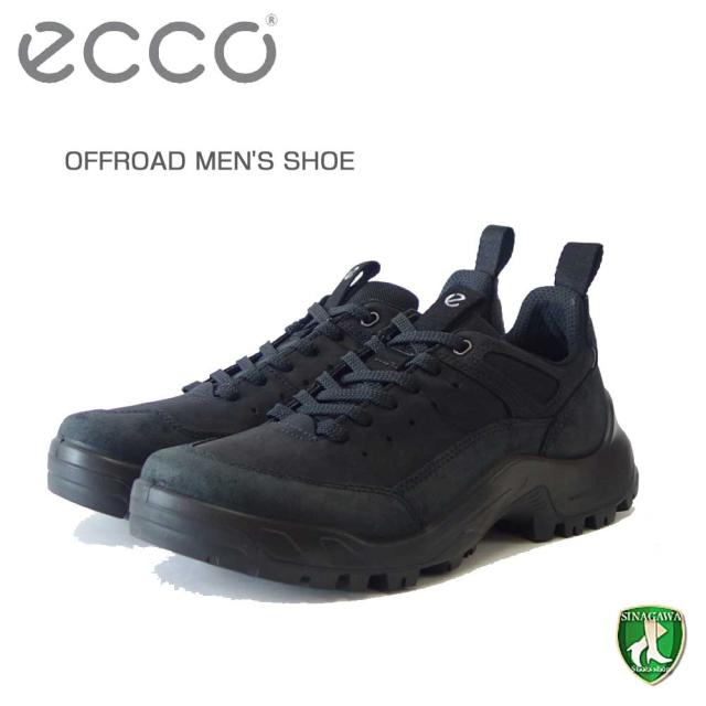 【SALE】 エコー ECCO OFFROAD MEN'S SHOE  ブラック 82234451052（メンズ）天然皮革 ウォーキング シューズ  コンフォート レザースニーカー ハイキング 旅行 「靴」