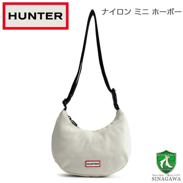 【SALE】 ハンター HUNTER UBS3600KBM ナイロン ミニ ホーボー （カラー：ソフトサンド）クロスボディ トートバッグ ショルダーバッグ
