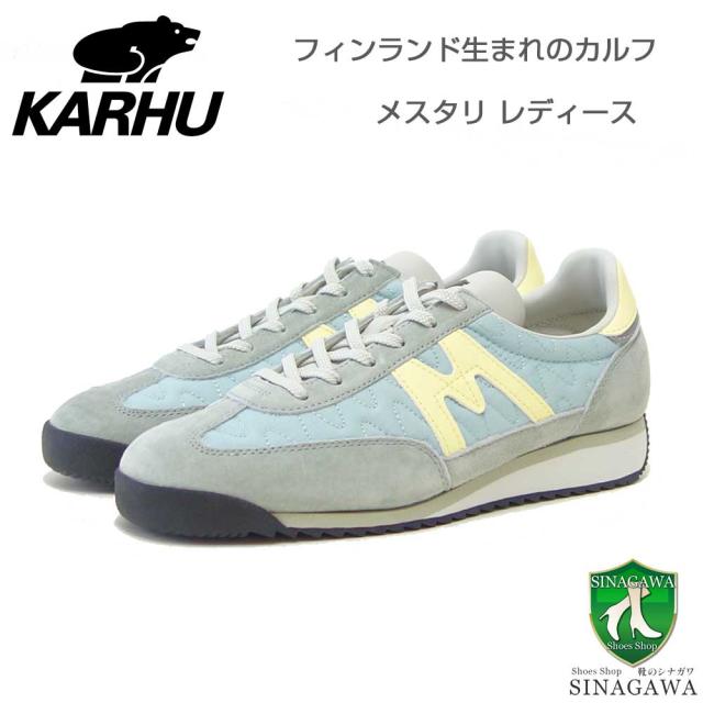カルフ KARHU メスタリ (MESTARI)   KH 805092 アクアグレー/ワックスイエロー（レディース） 軽量スニーカー「靴」