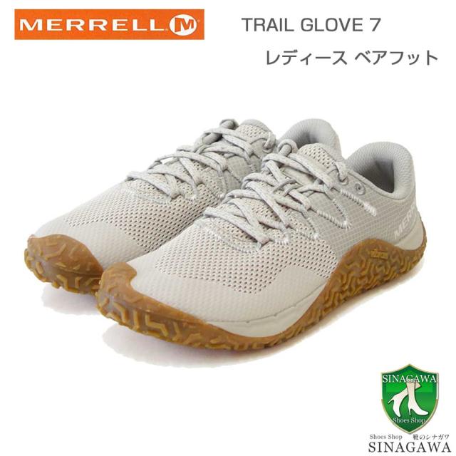 MERRELL メレル トレイル グローブ 7 TRAIL GLOVE 7 （レディース） w068706  バサルト ベアフットシューズ ローカット ハイキングモデル「靴」