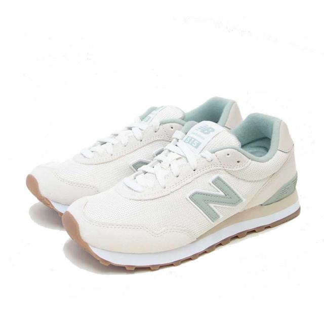 new balance ニューバランス WL515SGM オフホワイト/ グリーン （レディース） スニーカー ランニングシューズ ウォーキング ライフスタイル スエード 「靴」