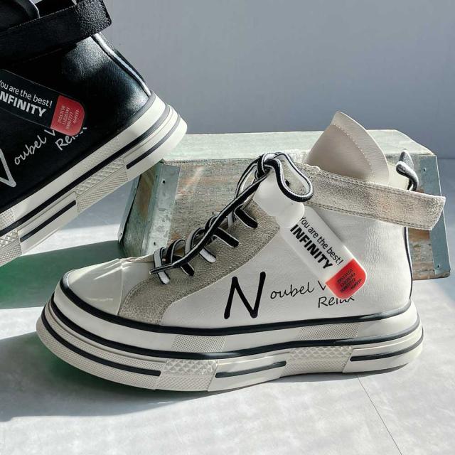 NOUBEL VOUG RELAX ヌーベル ヴォーグ リラックス pus5253s2 ホワイト  （レディース） 中厚底 ハイカット スニーカー「靴」