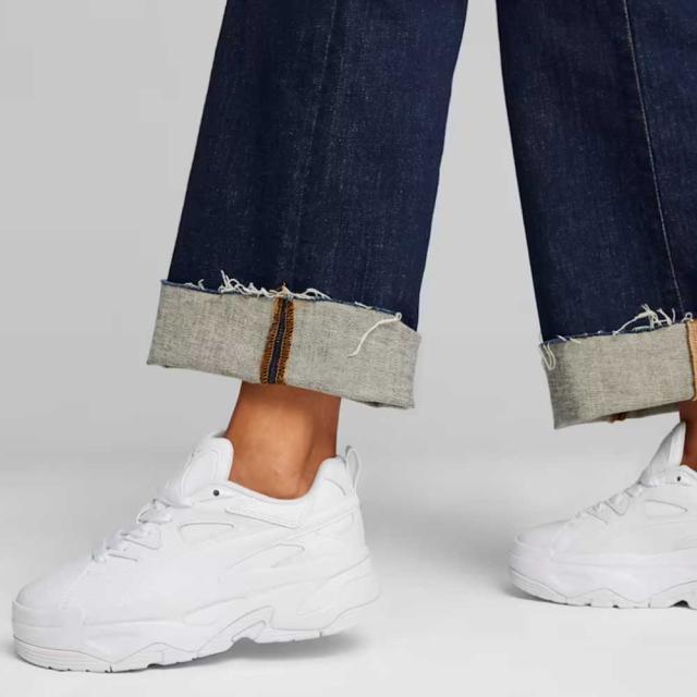 【SALE】 プーマ PUMA ブラスター ドレスコード ウィメンズ スニーカー 39609401 puma white（レディース）天然皮革 厚底 ローカット スニーカー ウォーキング「靴」