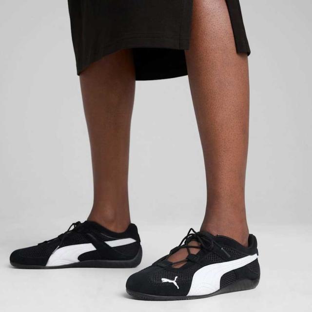 プーマ PUMA スピードキャット GO 40358901 PUMA Black-PUMA White （レディース） スエード 天然皮革 ローカット スニーカー ブラック 「靴」