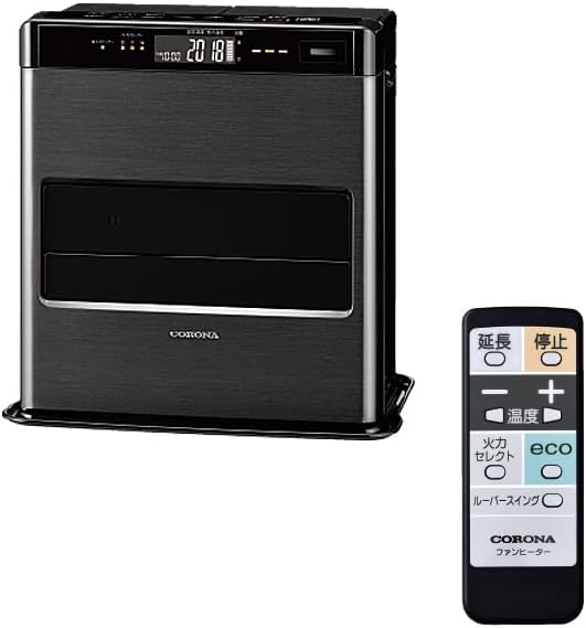 コロナ CORONA FH-CWZ46BYG(KG) 石油ファンヒーター 木造12畳・コンクリート17畳まで 4.62〜0.72kW グランブラック WZシリーズ 2025年モデル