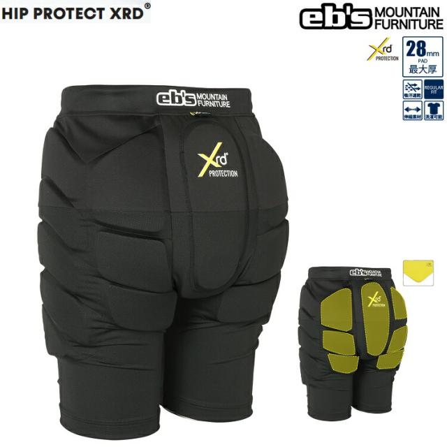 ebs　/エビス　HIP PROTECT-XRD（ヒップ・プロテクトXRD）インナープロテクター　ショーツ 衝撃90％吸収！/エビス/2026　次世代パッド入り　怪我防止　お尻パッド　#4500112