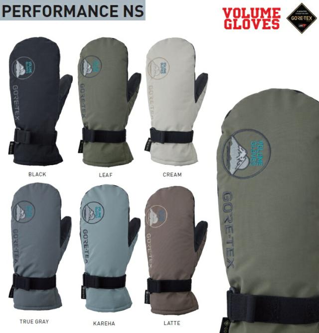 VOLUME/ボリューム GLOVES  PERFORMANCE MITT NS　GORE-TEX/ゴアテックス　パフォーマンス　ミット 送料無料　ヴォリューム 2026 /スノーボードグローブ/防水グローブ/25/26