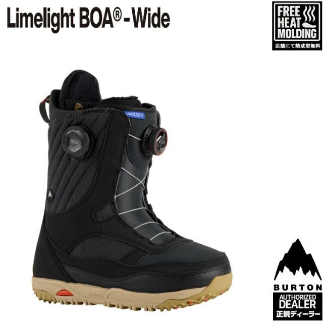 BURTON バートン 　Women s　Limelight BOA　ライムライトボア【全国送料無料】2026  正規品　保証書付　/バートン　スノーボードブーツ　25‐26 店舗成型無料