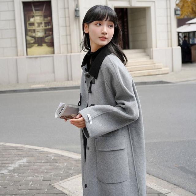 チェスターコート レディース ロングコート ダッフルコート ステンカラーコート 秋冬 春 アウター 厚手 ビジネス カジュアル 上品 きれいめ おしゃれ