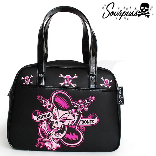 Sourpuss Clothing/サーパスクロージング ハンドバッグ レディース/ロカビリー/Rockabilly/オールディーズ/40's/50's/ロックンロール/カントリー/パンク