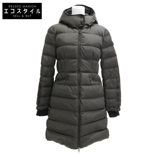 MONCLER モンクレール コート 1 カーキ レディース