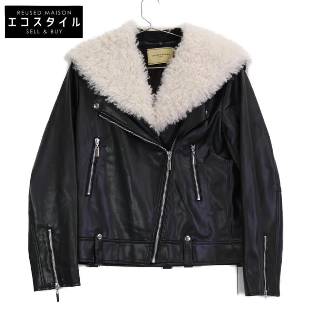 UNITED ARROWS ユナイテッドアローズ ジャケット 38 ブラック レディース