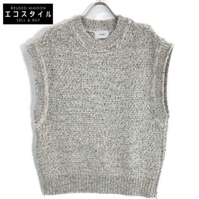 CLANE クラネ ベスト 1 グレー レディース