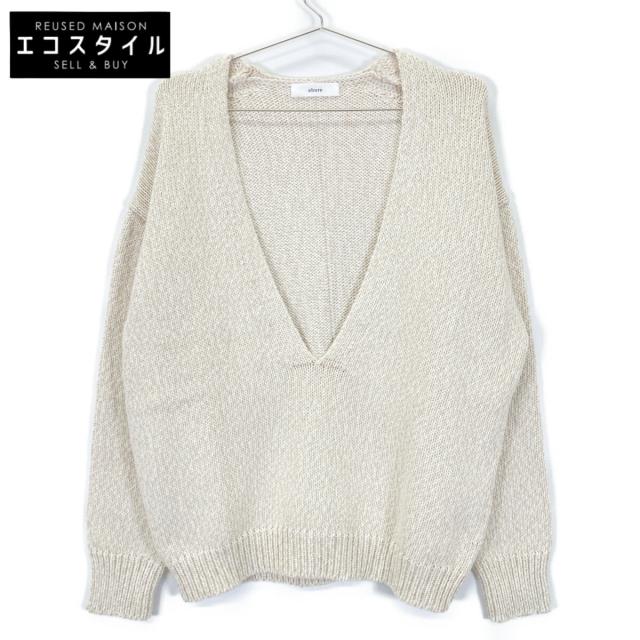 ebure エブール トップス 表記なし ベージュ レディース