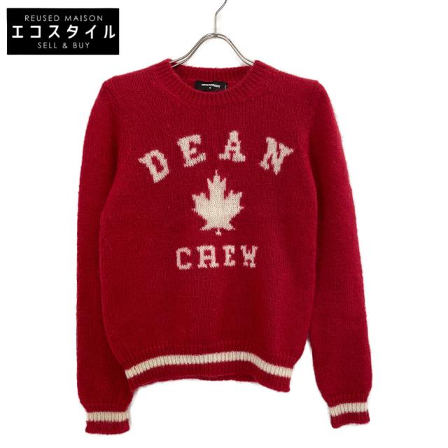 DSQUARED2 ディースクエアード トップス S レッド メンズ