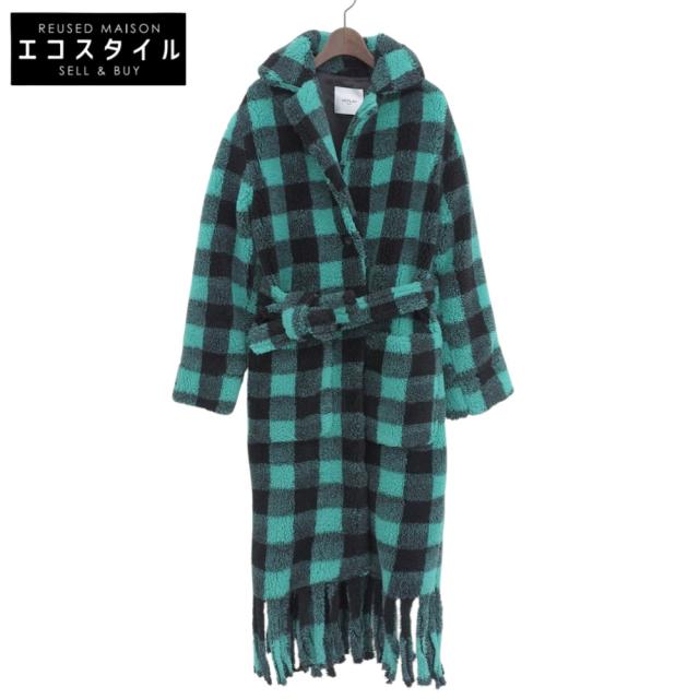 Replay リプレイ コート XXS グリーン/ブラック レディース