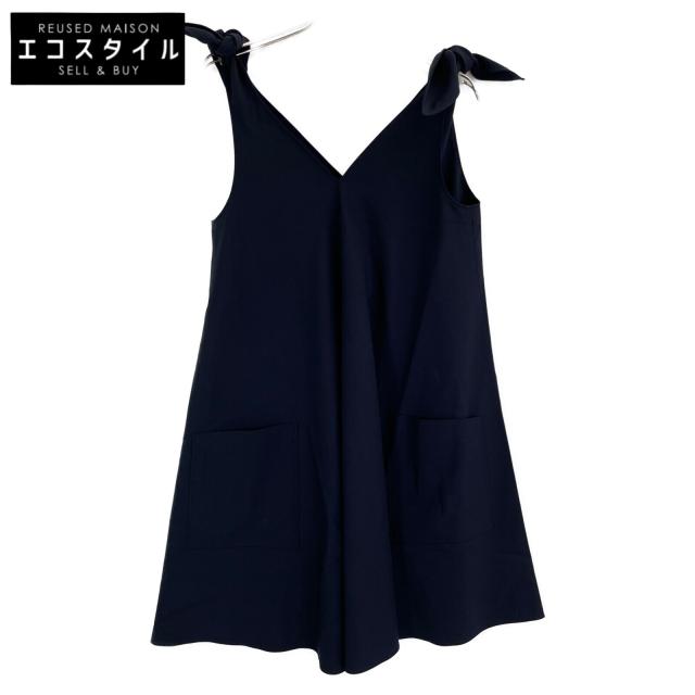 ADEAM アディアム ワンピース 0 ネイビー レディース