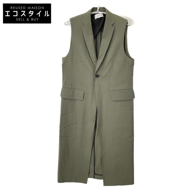 HYKE ハイク ベスト 表記なし カーキ レディース