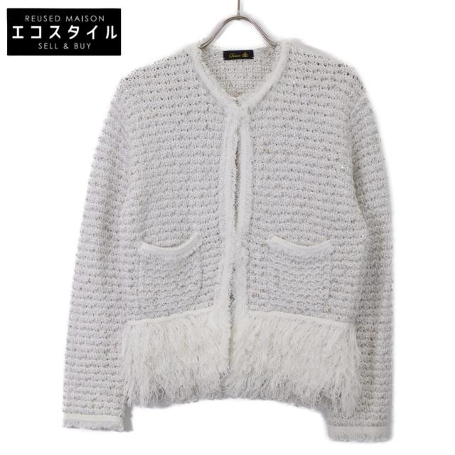 DRAWER ドゥロワー ジャケット F ホワイト レディース