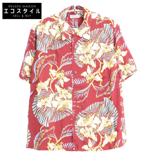 SUN SURF サンサーフ トップス L ブラウン メンズ