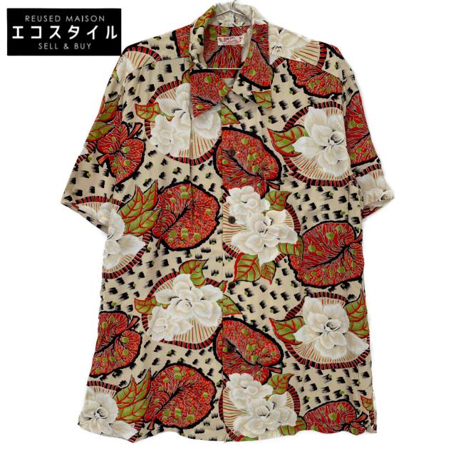 SUN SURF サンサーフ トップス L ベージュ メンズ