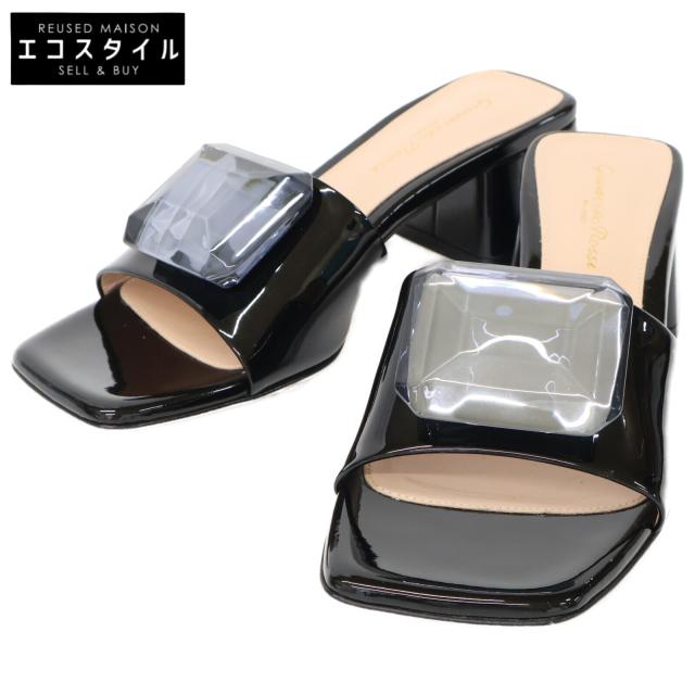 Gianvito Rossi ジャンヴィトロッシ シューズ 37 ブラック レディース