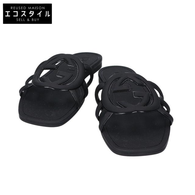 GUCCI グッチ シューズ 36 ブラック レディース