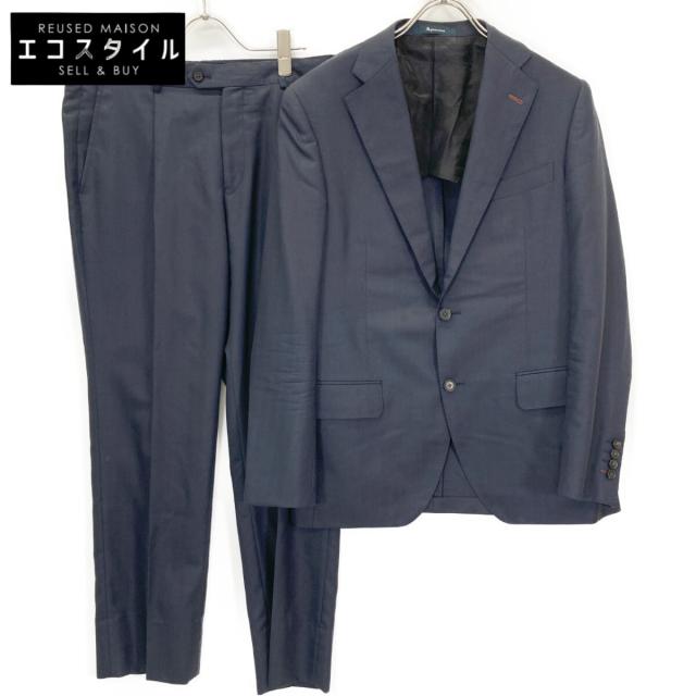 Aquascutum アクアスキュータム スーツ セットアップ A5 ネイビー メンズ