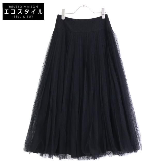 Christian Dior クリスチャンディオール スカート 38 ブラック レディース