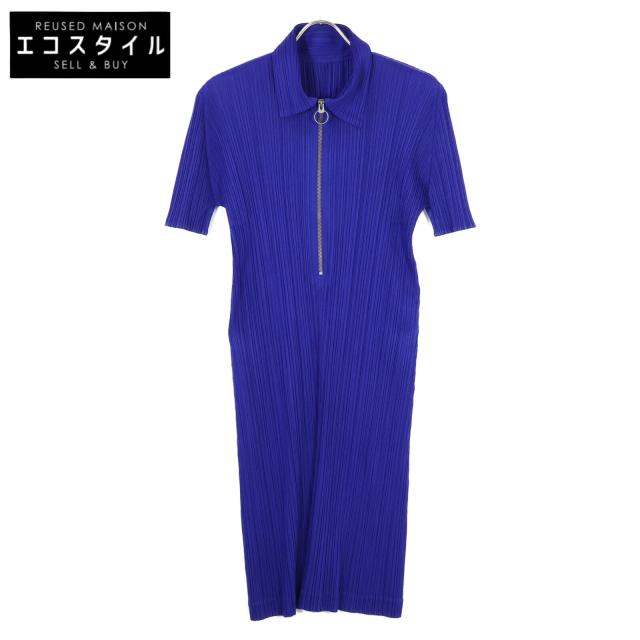 PLEATS PLEASE プリーツプリーズ ワンピース 3 パープル レディース