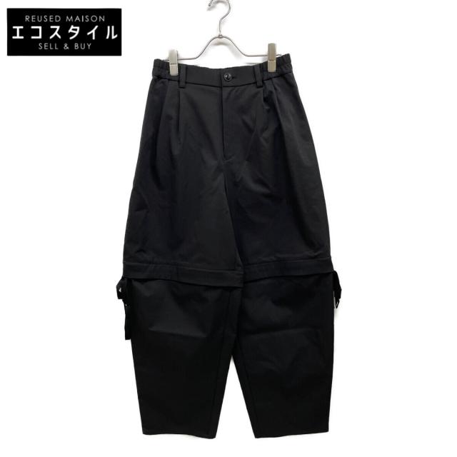 MUVEIL ミュベール ボトムス 38 ブラック レディース