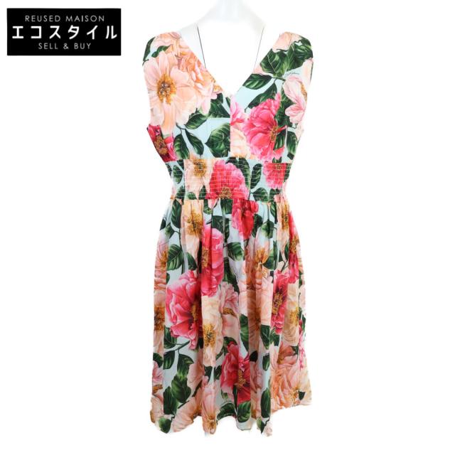 DOLCE&GABBANA ドルチェアンドガッバーナ ワンピース 52 ピンク レディース