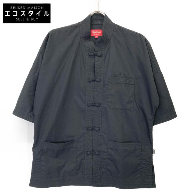 Supreme シュプリーム トップス S ブラック メンズ