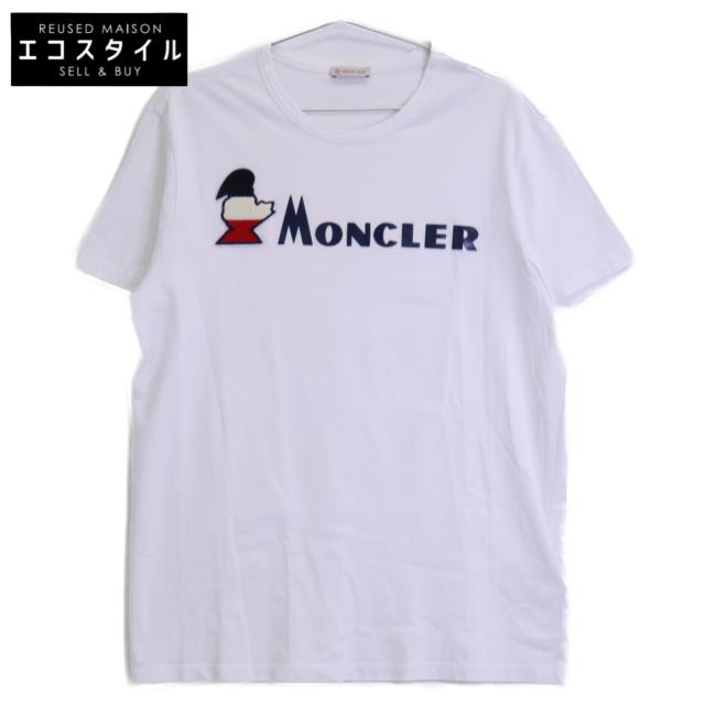 MONCLER モンクレール トップス L ホワイト メンズ